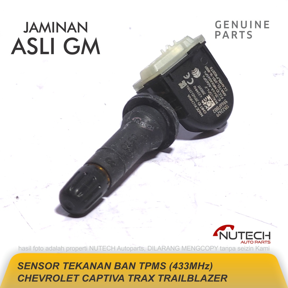Jual SENSOR TEKANAN BAN TPMS 433 MHzCAPTIVA TRAX TRAIL BLAZER ORI GM ...