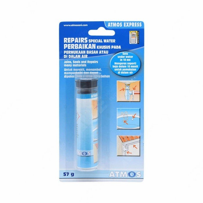Jual Lem Talang Atmos Express Penambal Permukaan Basah 57G Mastic ...