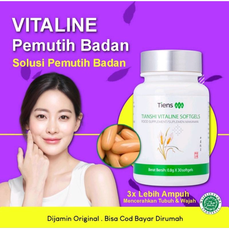 Jual VITALINE SOFTGEL ORIGINAL | Shopee Indonesia