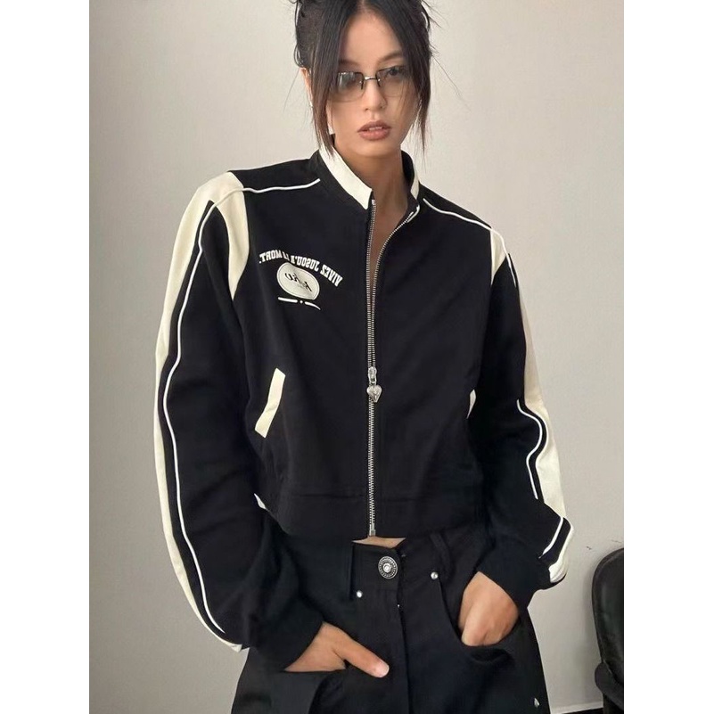 Jual KAPAS VINTAGE RAJUTAN OLAHRAGA SLIM FIT JAKET KASUAL HITAM DAN ...