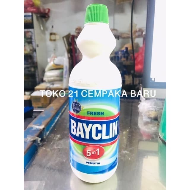 Jual Bayclin Reguler Botol 1 Liter | Pemutih Pakaian Bayclin 1Liter ...