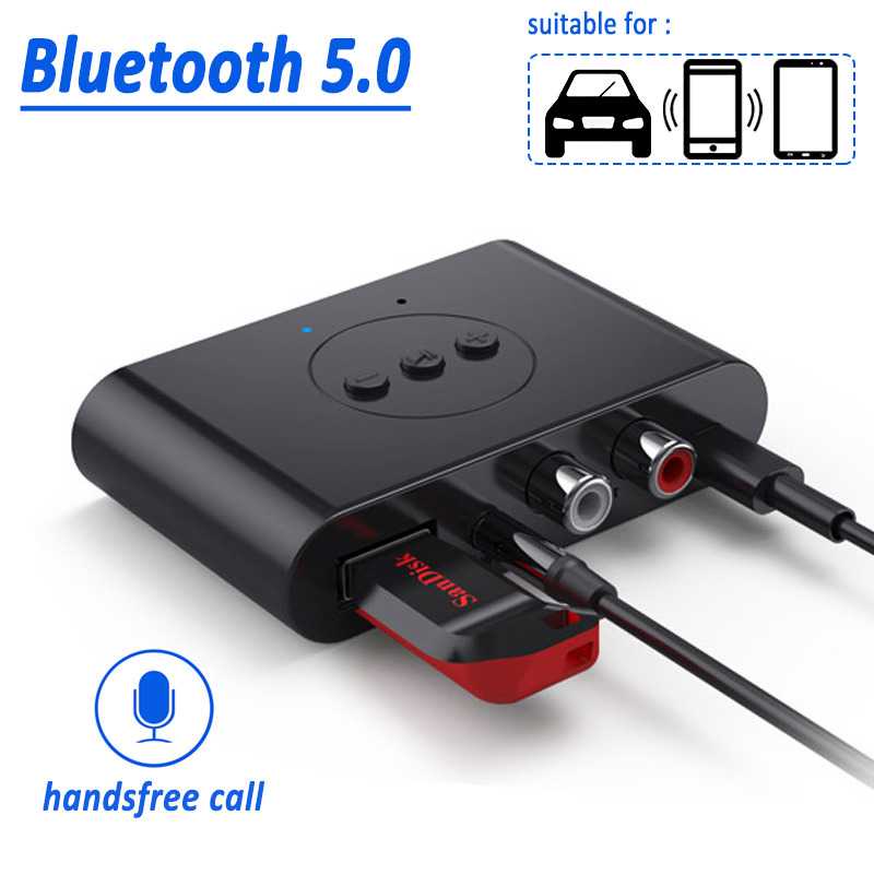 Jual [ COD ] VIKEFON Audio Bluetooth 5.0 Receiver Adapter 3.5mm - BLS ...