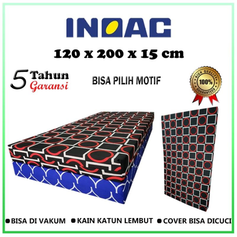 Jual Kasur busa INOAC 200 x 120 x 15 cm GARANSI 5 TAHUN | Shopee Indonesia
