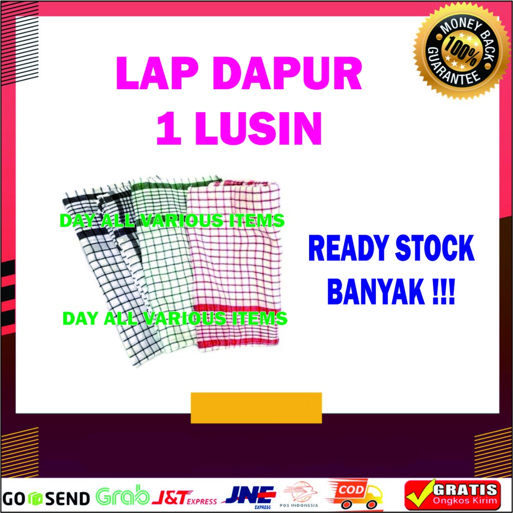 Jual LAP MEJA DAPUR 1 LUSIN ORIGINAL | Shopee Indonesia