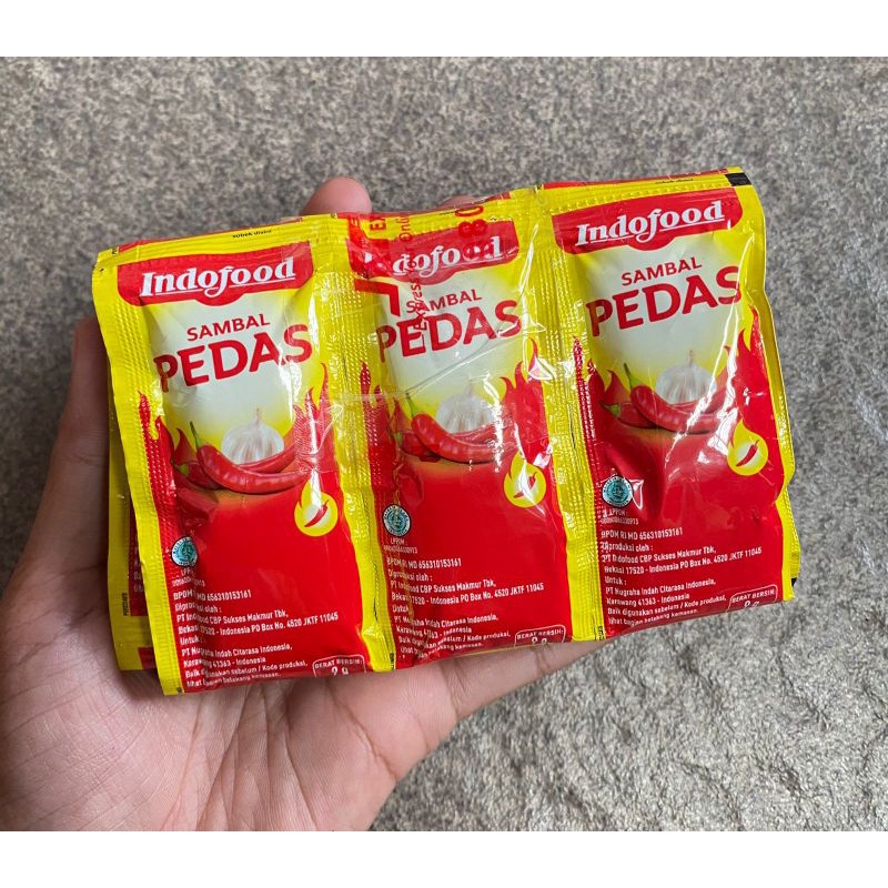 Jual indofood saos sachet isi 18 | Shopee Indonesia