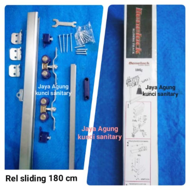 Jual Rel pintu Sliding/Geser Galvanis 1,8M | Shopee Indonesia