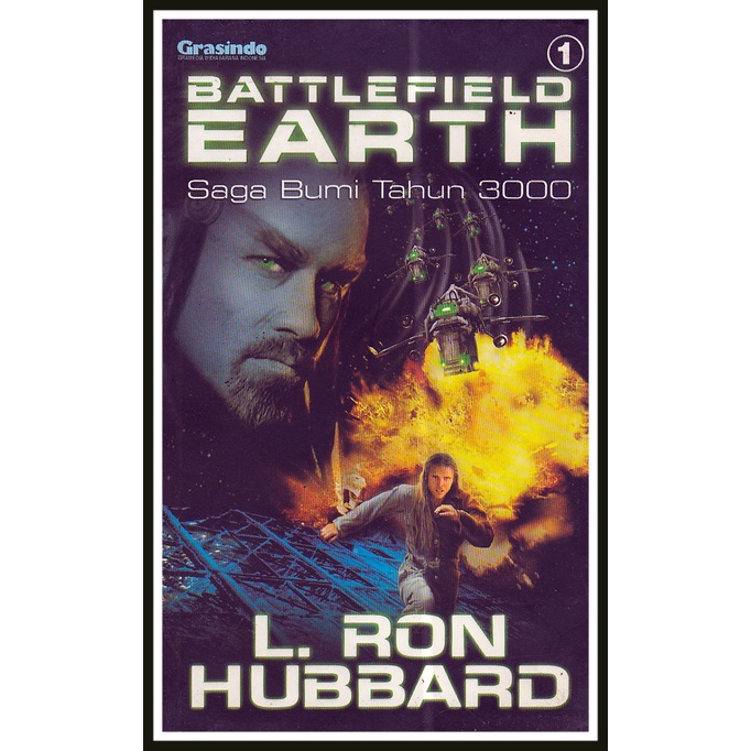 Jual L. RON HUBBAND - BATTLEFIELD EARTH - 1 - SAGA BUMI TAHUN 3000 ...