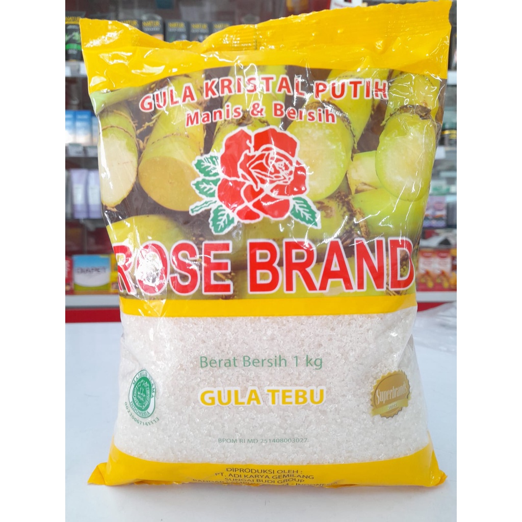 Jual Gula Premium Rose Brand Kuning 1kg | Shopee Indonesia