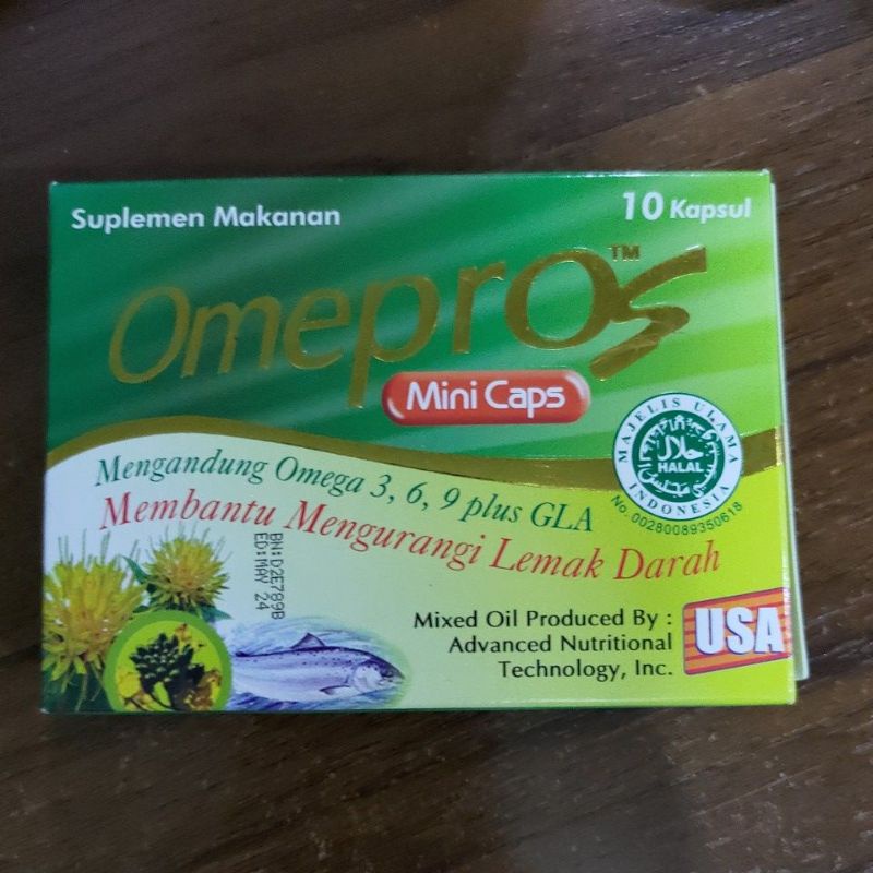Jual omepros mini caps 10 kapsul | Shopee Indonesia