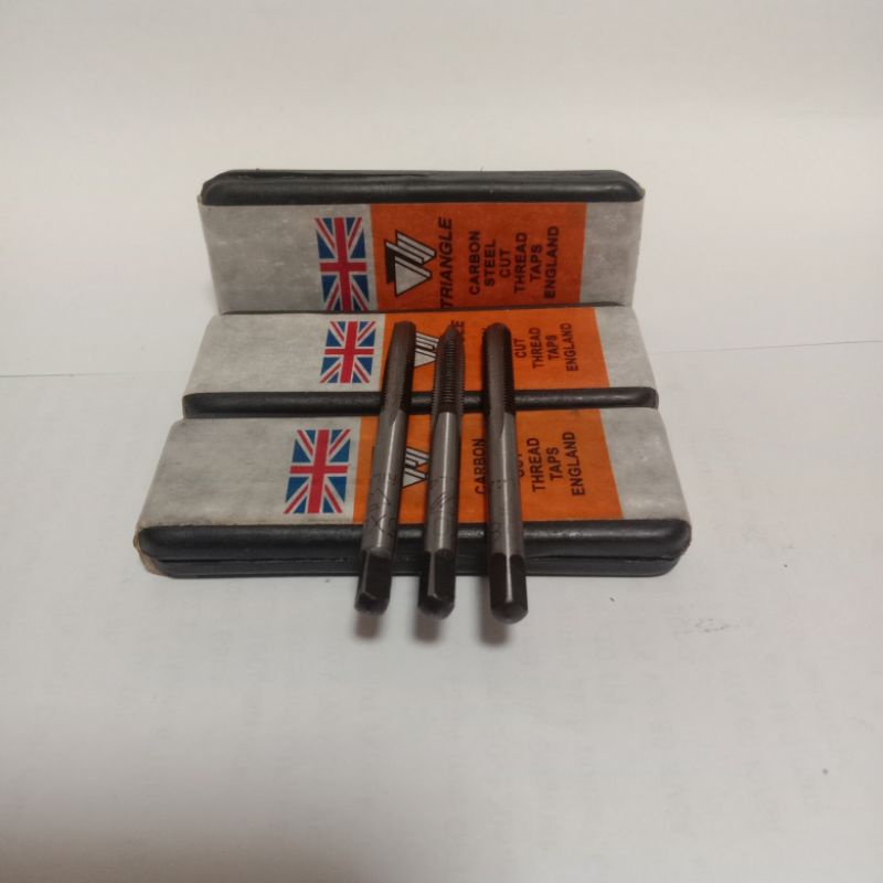 Jual mata hand taps triangle set 3 pcs 5 x 0.8 triangle | Shopee Indonesia