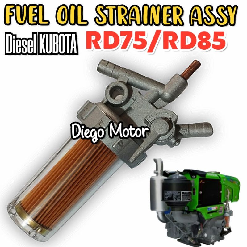 Jual RD75 RD85 Fos Assy Fuel Oil Strainer Assy Tabung Filter Solar ...