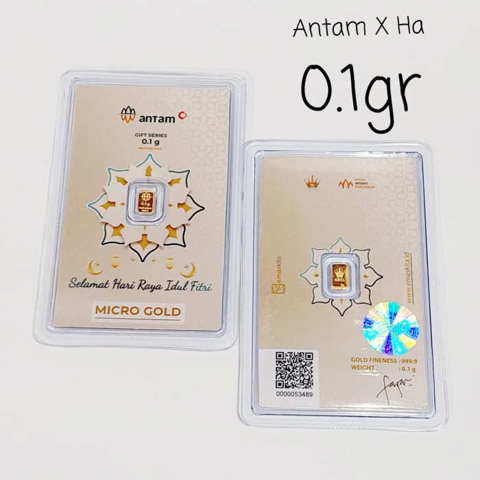 Jual Logam Mulia Antam x Hartadinata Idul Fitri Signature 0.1 Gr ...