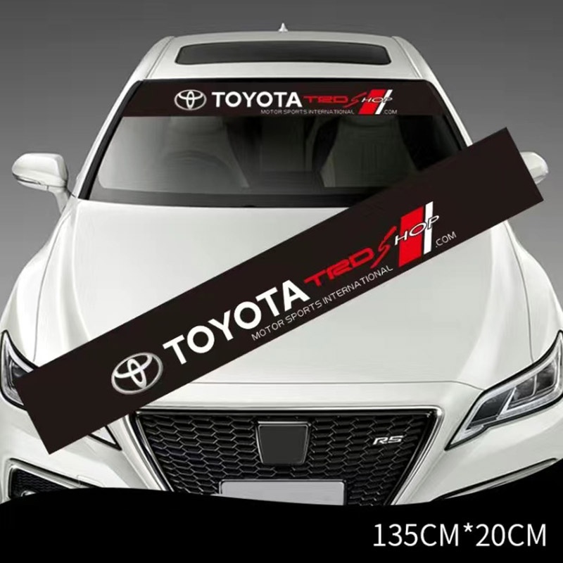 Jual Stiker Kaca Depan Mobil / Stiker Kaca Mobil / Car Windshield ...