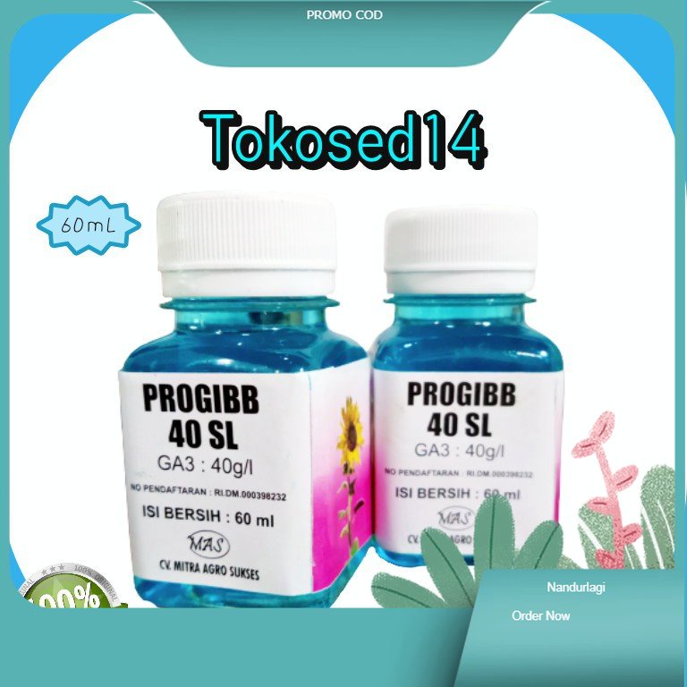 Jual Promo progibb zpt pemacu pertumbuhan tanaman ga3 zat pengatur ...