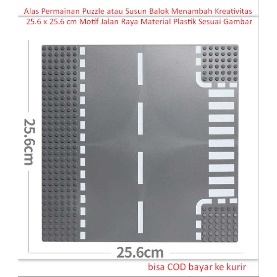 Jual Alas Permainan Puzzle atau Susun Balok Menambah Kreativitas 25.6 x ...