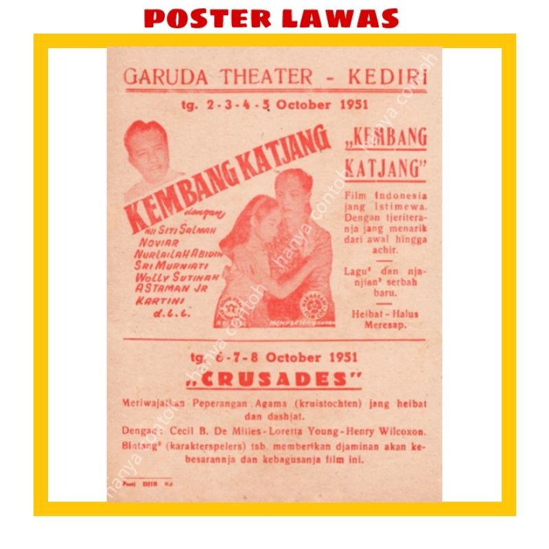 Jual poster film lawas kembang katjang | Shopee Indonesia