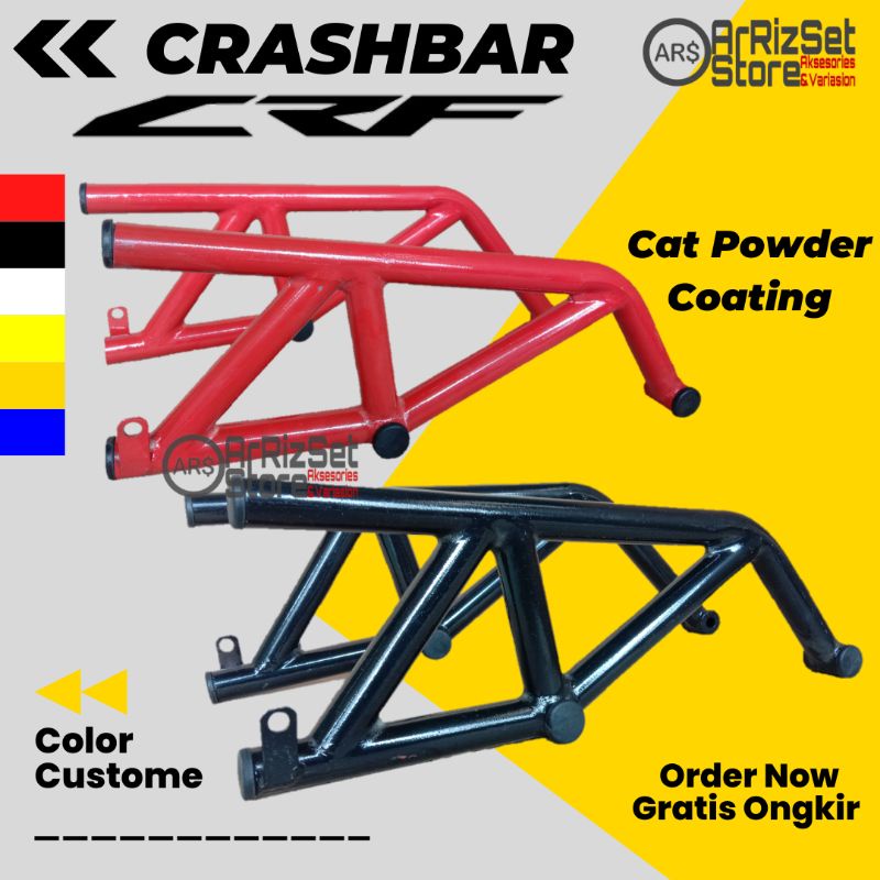 Jual Crashbar Tubular CRF 150L Bodyguard Mesin Deltabox | Shopee Indonesia