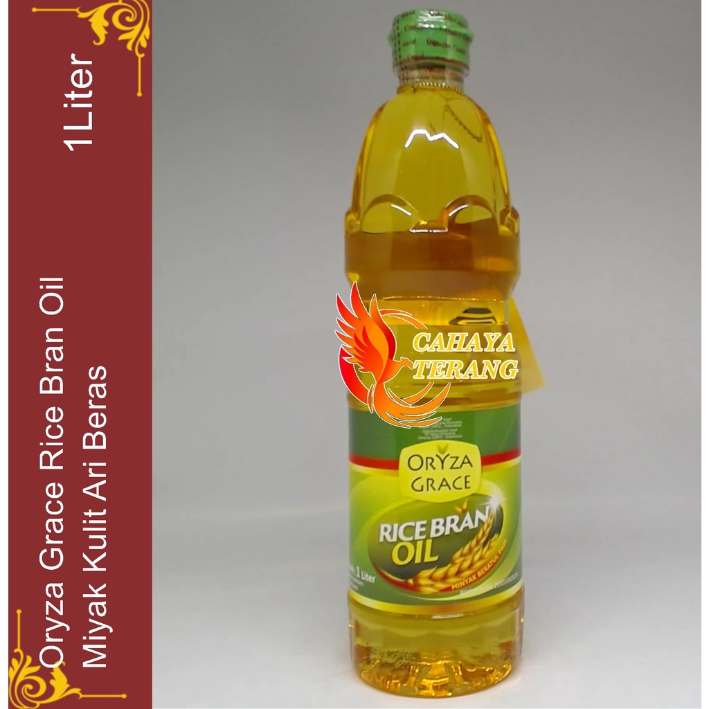 Jual Oryza Grace Rice Bran Oil 1 Liter / Minyak Goreng Bekatul Padi 1L | Shopee Indonesia