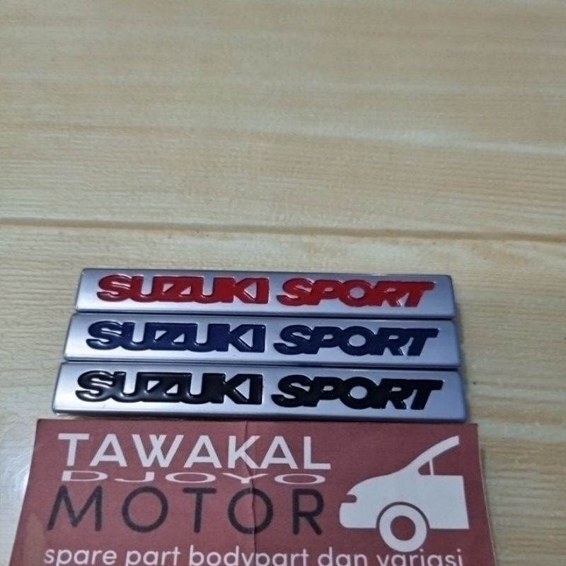Jual Emblem logo SUZUKI SPORT Original Suzuki | Shopee Indonesia