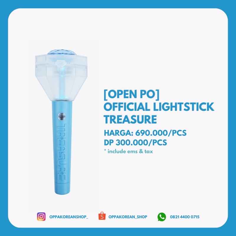 Jual [OPEN PO] Official Lightstick Treasure | Shopee Indonesia