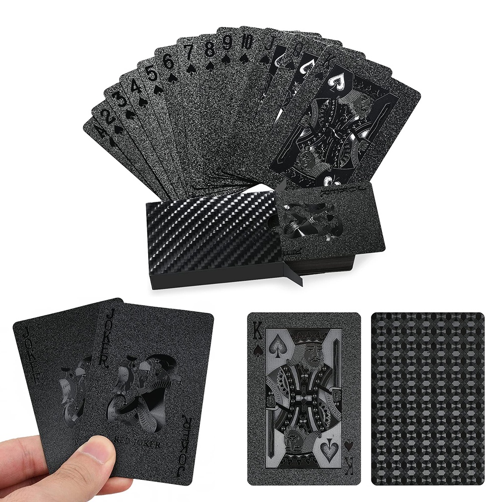 Jual Kartu Remi Waterproof Kartu Poker Premium Kartu Remi Plastik Anti ...