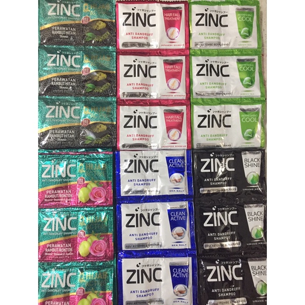 Jual Shampoo Zinc sachet rencengan | Shopee Indonesia