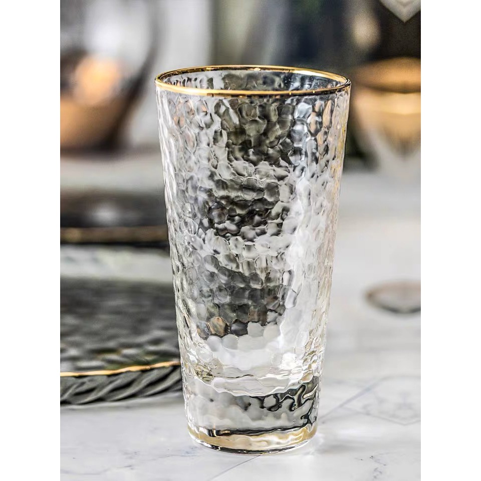 Jual Gelas Kaca Vintage Gaya Jepang/Gelas Minum/Gelas Saji/Gelas Kaca Kristal/Gelas Estetik ...