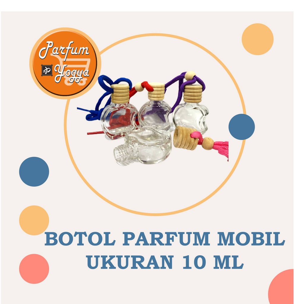 Jual BOTOL PARFUM MOBIL 10 ML | BOTOL MOBIL | BOTOL APEL | Shopee Indonesia