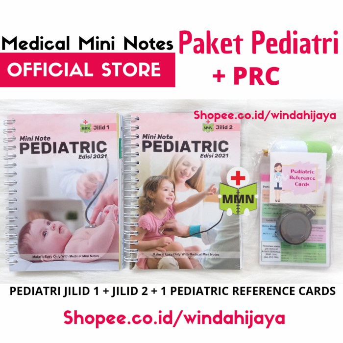 Jual Buku Kedokteran Termurah Medical Mini Notes - Paket Buku Pediatri ...