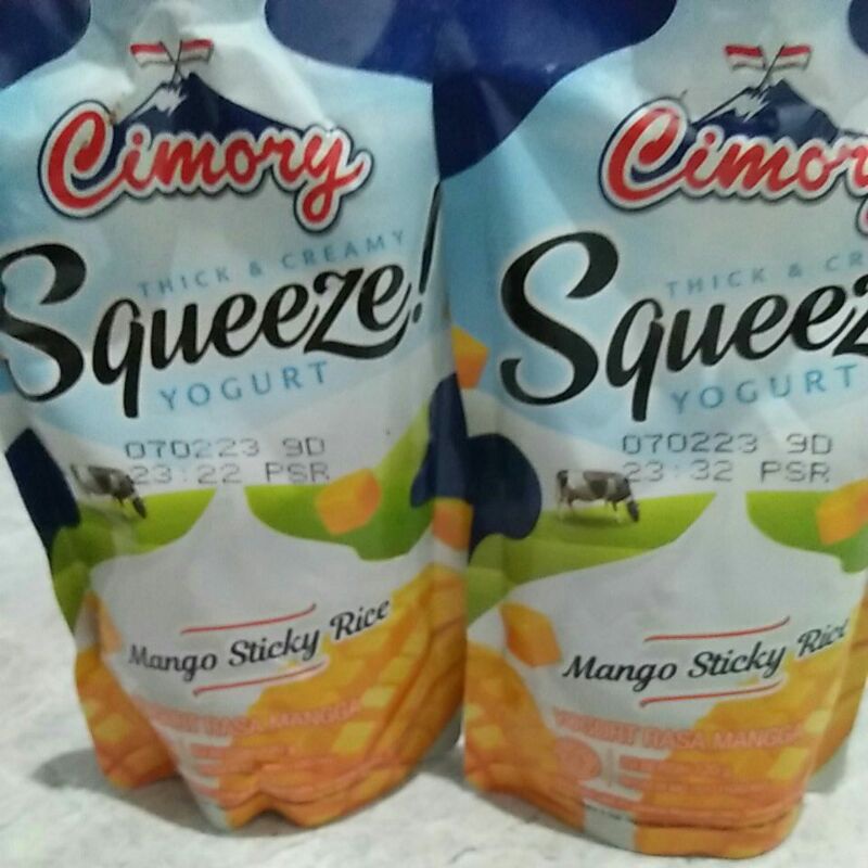 Jual SQUEEZE Viral Cimory yogurt120ml Cemilan Sehat Bergizi | Shopee ...