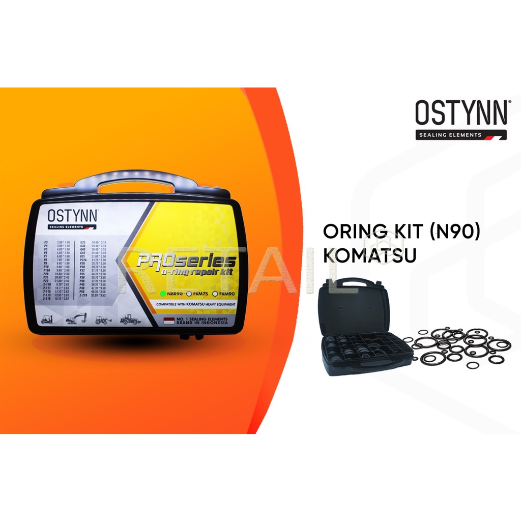 Jual ORING KIT KOMATSU NBR 90 OSTYNN | Shopee Indonesia