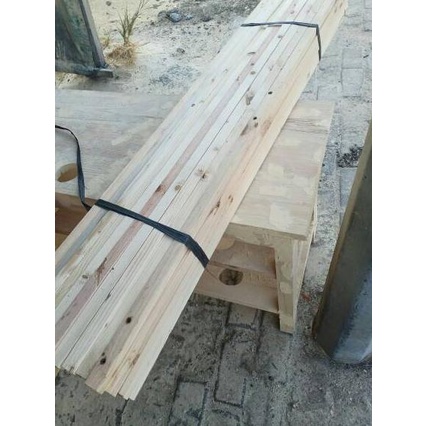 Jual Harga lebay--KAYU KASO JATI BELANDA UKURAN 120X2X2 SATU IKAT (10 ...
