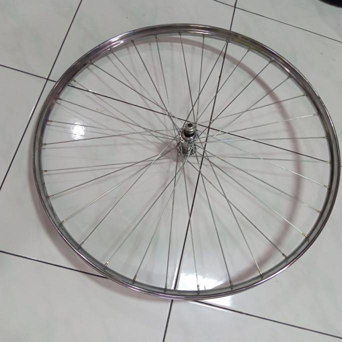 Jual Roda Sepeda 28 Terpedo Belakang / Ontel Kuno Jadul 28" Wheel ...