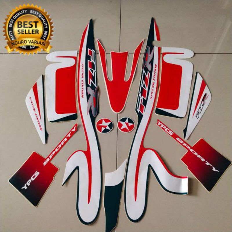 Jual striping YAMAHA F1ZR fizr caltex kaltec lis body standar | Shopee ...