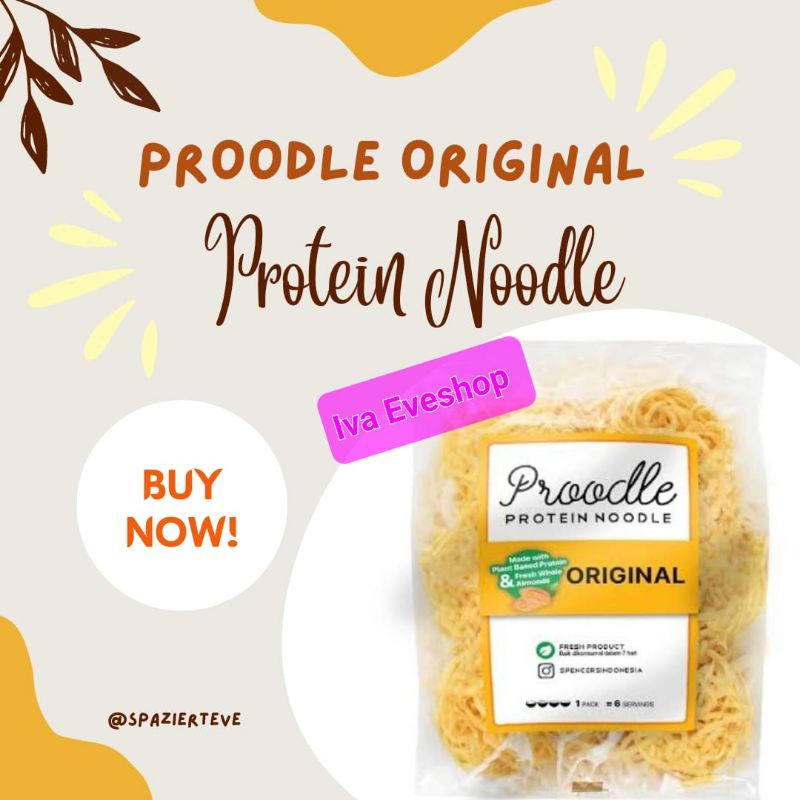 Jual PROODLE - Protein Noodle (ORIGINAL) - (VEGGIE) | Shopee Indonesia