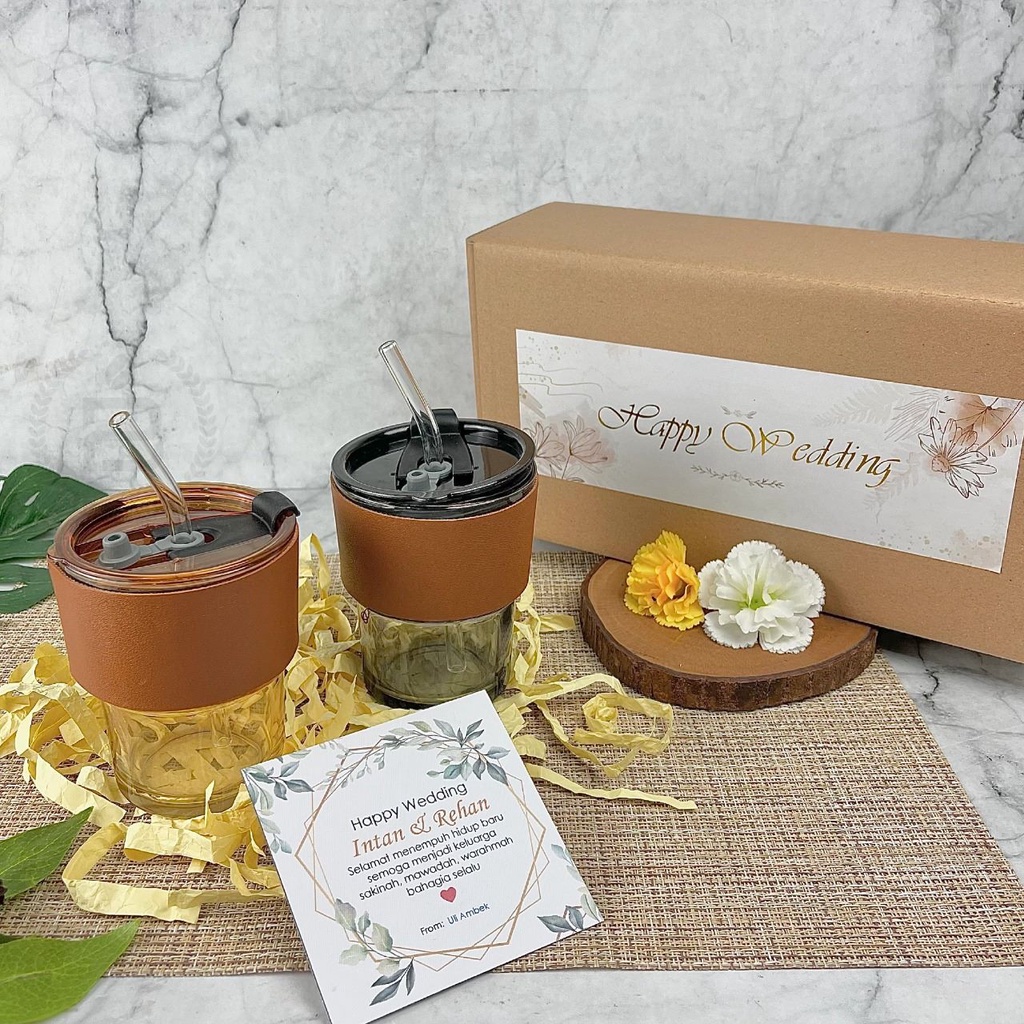 Jual Idul Fitri Hampers Gift Box Lebaran Ramadan Parcel Glass Aestehtic ...