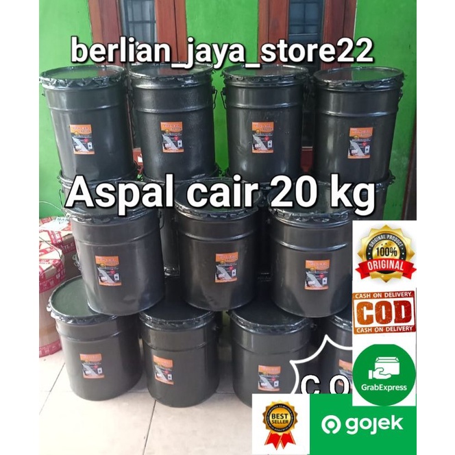 Jual ASPAL CAIR 20 KG ANTI BOCOR ORIGINAL | Shopee Indonesia