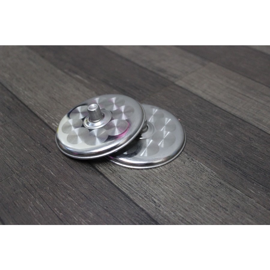 Jual Tutup Gelas Stainless Steel Besi Mengkilap ukuran 8 cm | Shopee ...