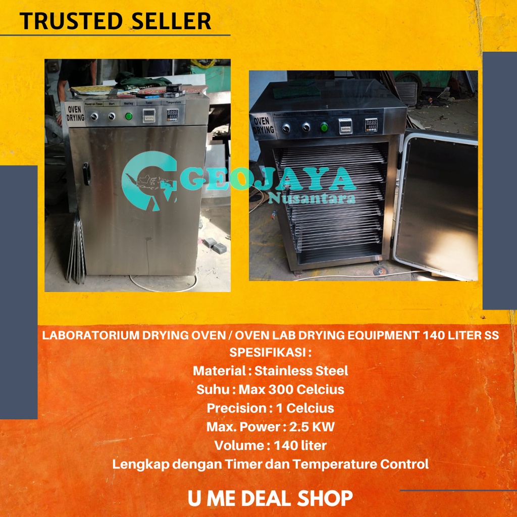 Jual LABORATORIUM DRYING OVEN / OVEN LAB DRYING EQUIPMENT 140 LITER ...
