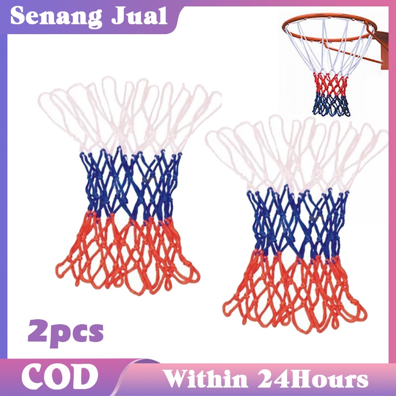Jual 2Pcs Jaring Basket 12 Loops / Triwarna Net Ring Basket Nilon ...