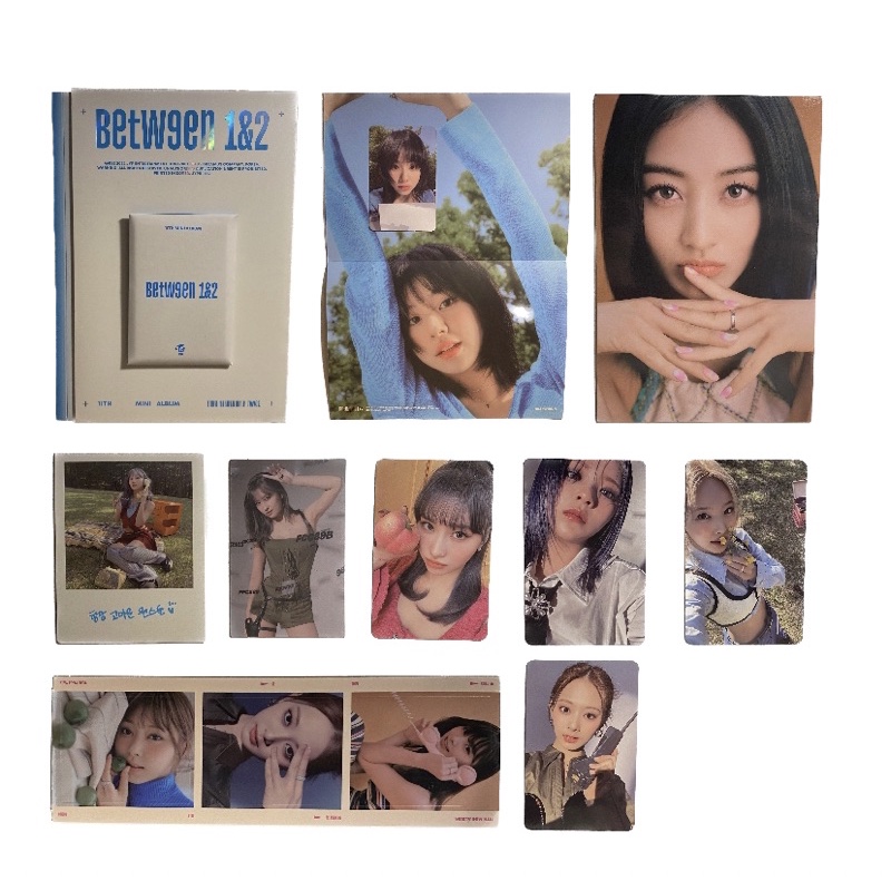 Jual TWICE BETWEEN 1&2 FULL SET UNSEALED ALBUM PATHFINDER VERSION PO BENEFIT SET NAYEON ...