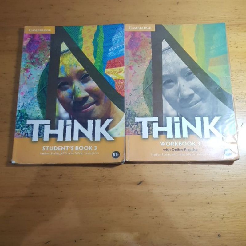 Jual Buku Think 3, Students book 3, Workbook 3, B1+, Herbert Puchta, Jeff Stranks, Peter Lewis ...