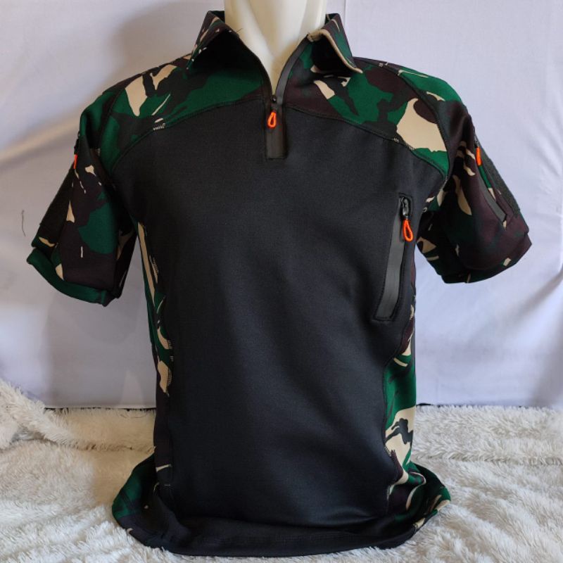 Jual BDU SCUBA TACTICAL / BDU TACTICAL TERBARU HITAM KOMBINASI LORENG MALVINAS /BDU COMBAT SHIRT ...