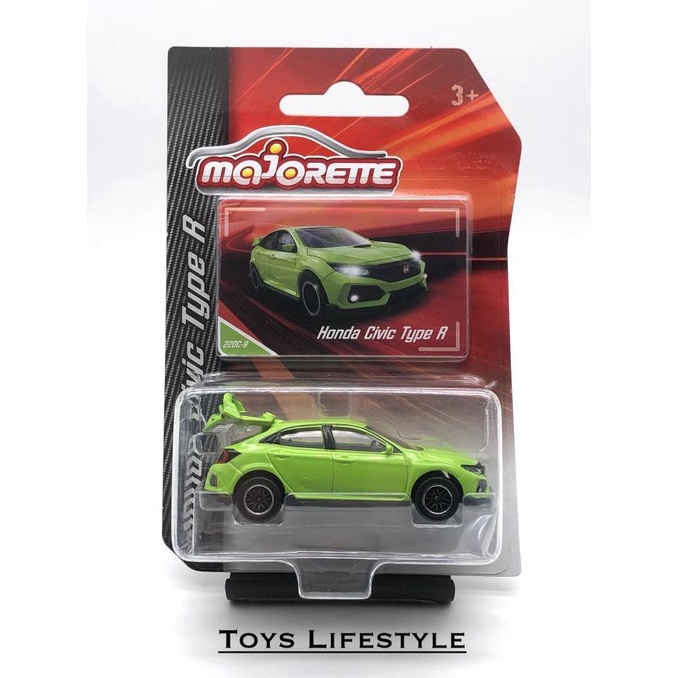 Jual Majorette Diecast - Honda Civic Type R Skala 1:64 (Hijau) By ...