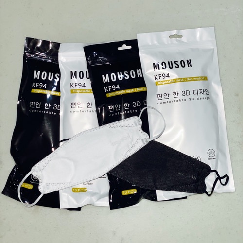 Jual 7S MASKER KF94 MOUSON KOREA 4PLY MOUSON WARNA ISI 10PCS / MASKER ...