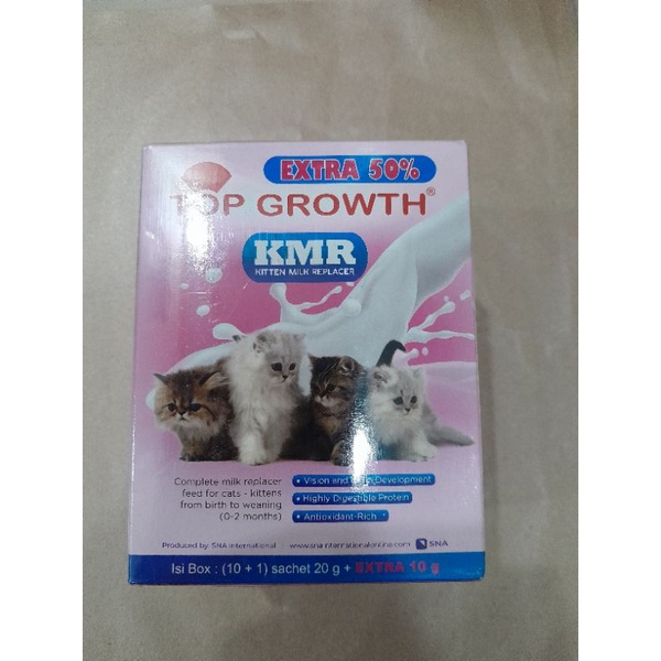 Jual Susu kucing Top Growth 20g | Shopee Indonesia
