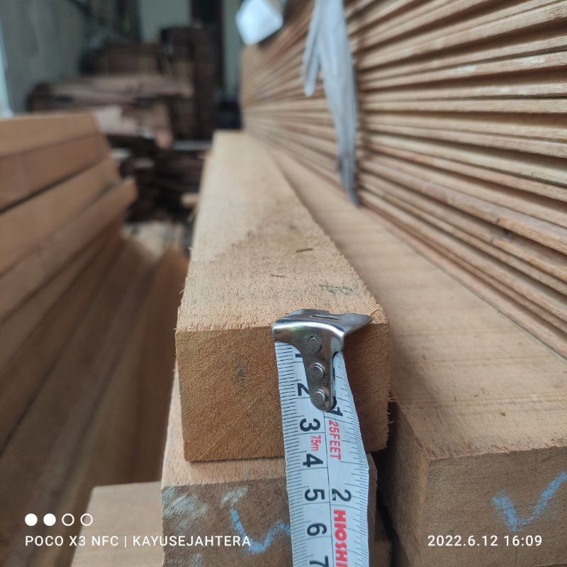 Jual Kaso Rangka Bantalan Decking Kayu Bengkirai Kalimantan Batangan Uk ...