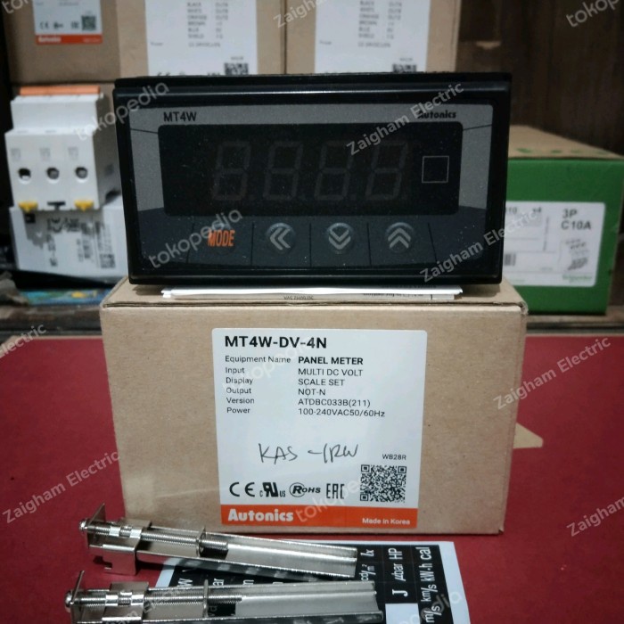 Jual Digital Counter Panel Meter Autonics Mt4W-Dv-4N | Shopee Indonesia