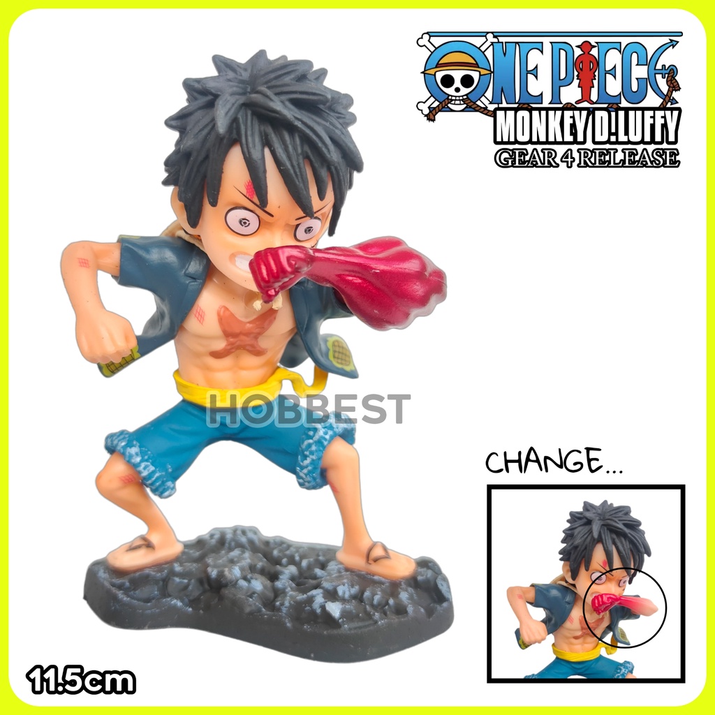 Jual ONE PIECE : MONKEY D. LUFFY GEAR 4 RELEASE - Action Figure ...