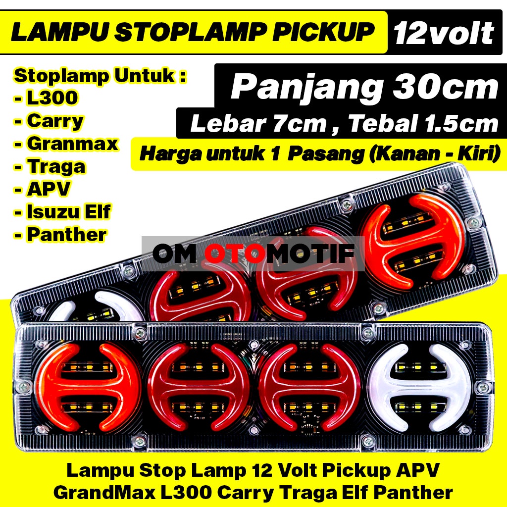 Jual Lampu Belakang Stop Lamp Variasi Running Led Mobil PickUp Pick Up ...